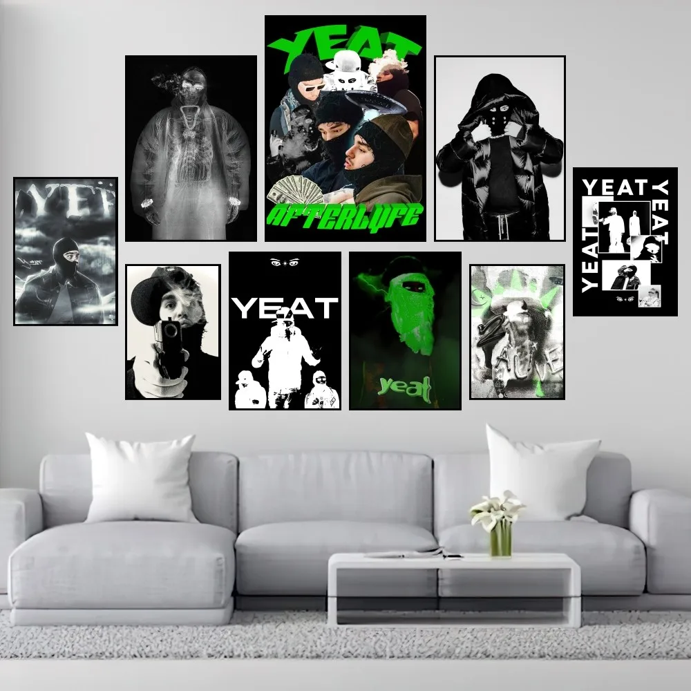 Rapper-Yeat-Afterlyfe-Poster-Prints-Wall-Painting-Bedroom-Living-Room ...