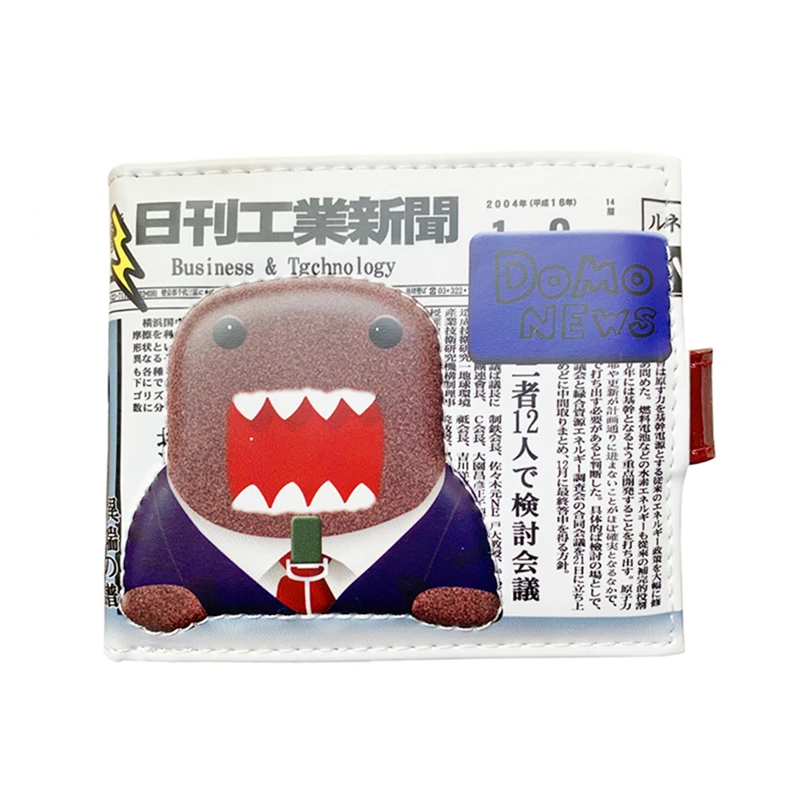 Cute-Domo-Kun-Wallet-Purse-Leather-Small-Short-Wallets-for-Women-Men ...