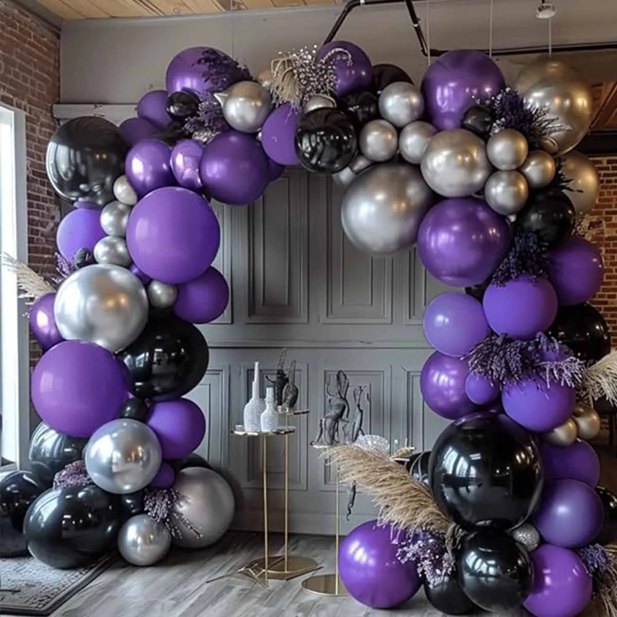Purple Latex Balloon Arch Kit for Gad Room: The Ultimate Decor Solution ...