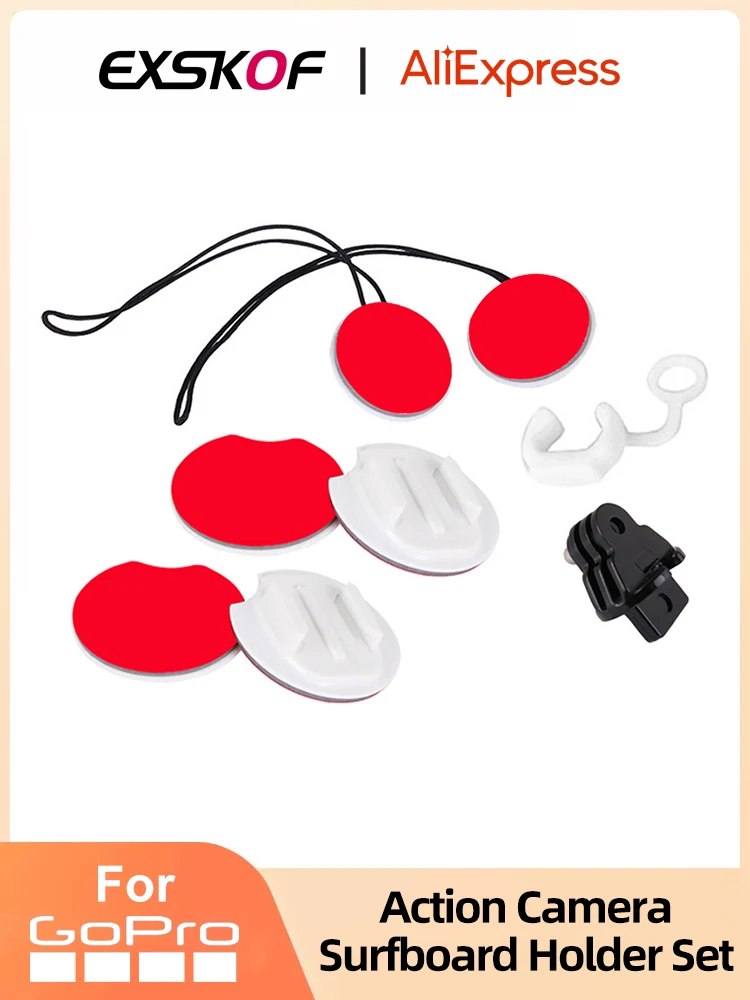 Action-Camera-Surfboard-Mount-Bracket-Surfboard-Kit-Accessories-Action ...