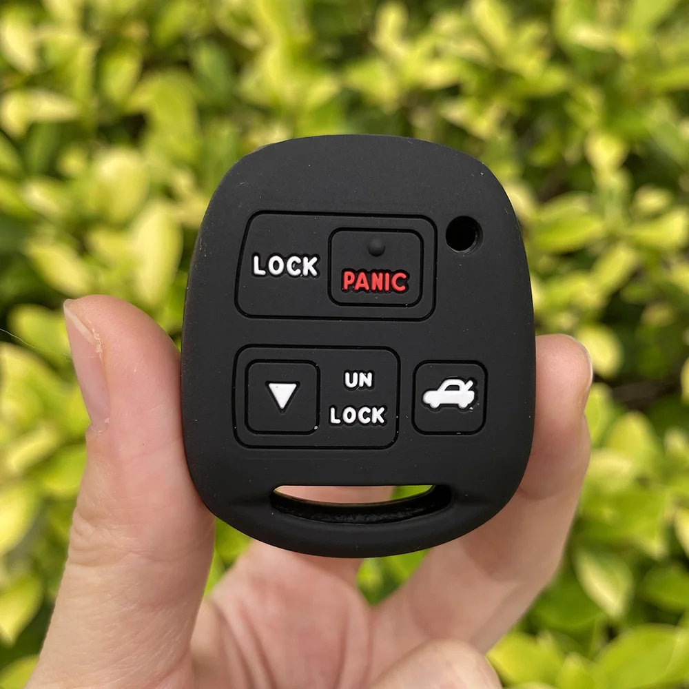 5-Button-Silicone-Car-Key-Case-Cover-for-toyota-for-Lexus-GX470-RX350 ...