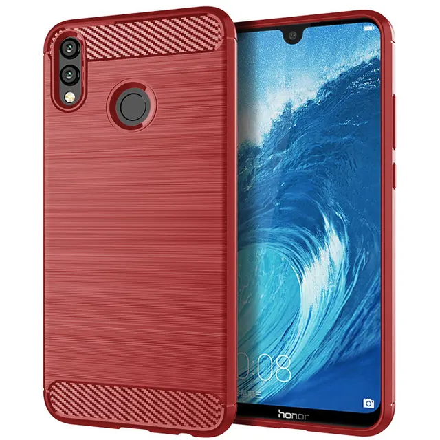 Soft Silicone Case for Honor 8X Max Holder Stand Shockproof Phone Cover ...