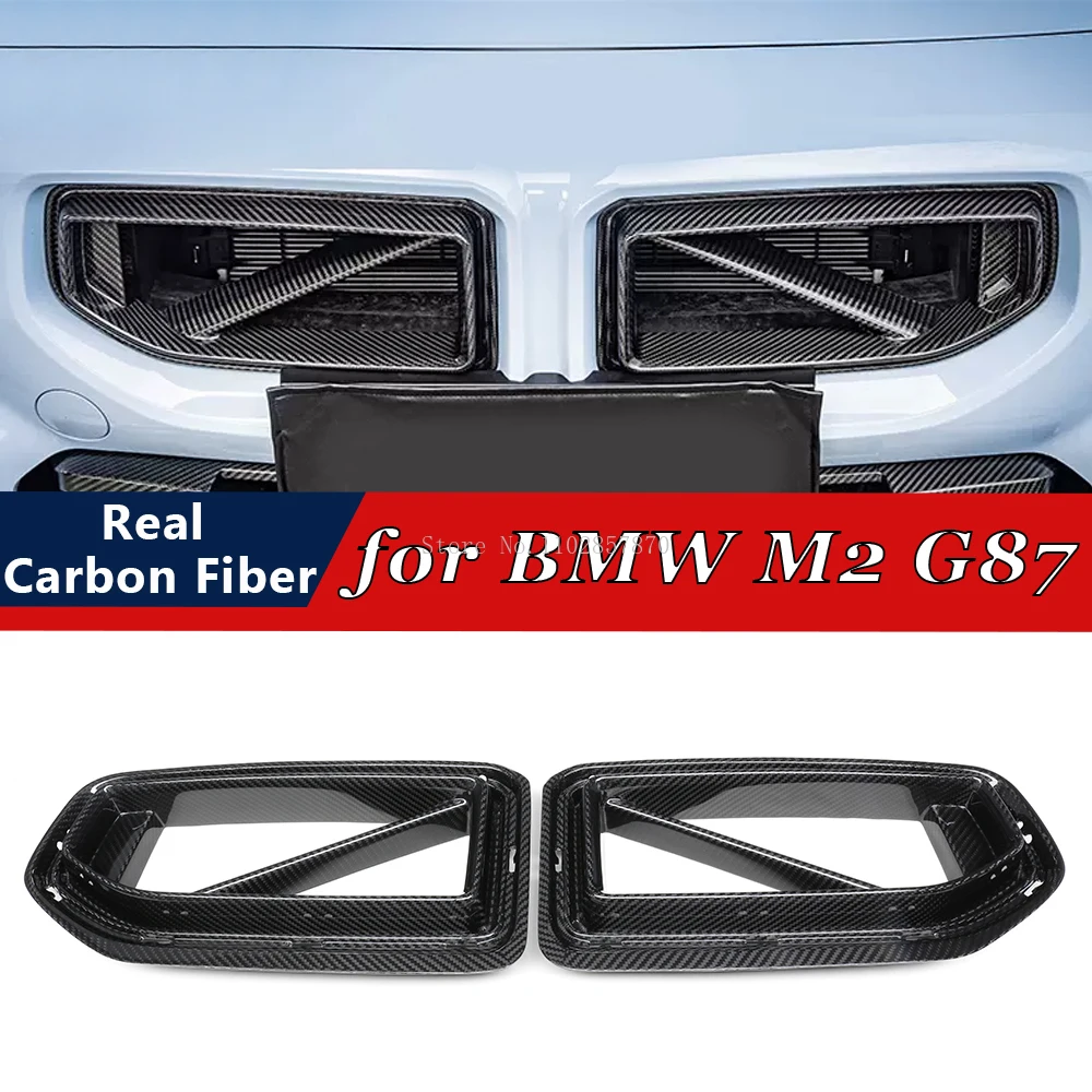 For-BMW-M2-G87-2023-Dry-Carbon-Fiber-Car-Accessories-Grille-Replacement ...