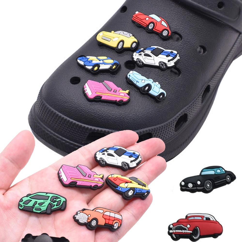 Hot-Sale-1pcs-PVC-Racing-Car-Accessories-for-Crocs-Charms-Men-Badge ...