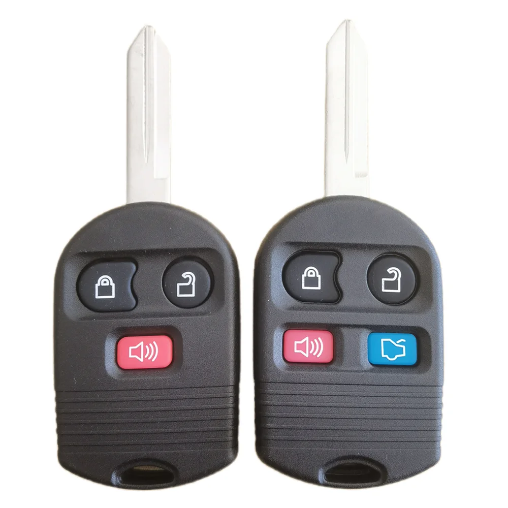 3/4 Buttons Fob Remote Case Replacement Key Shell For Ford Focus ...