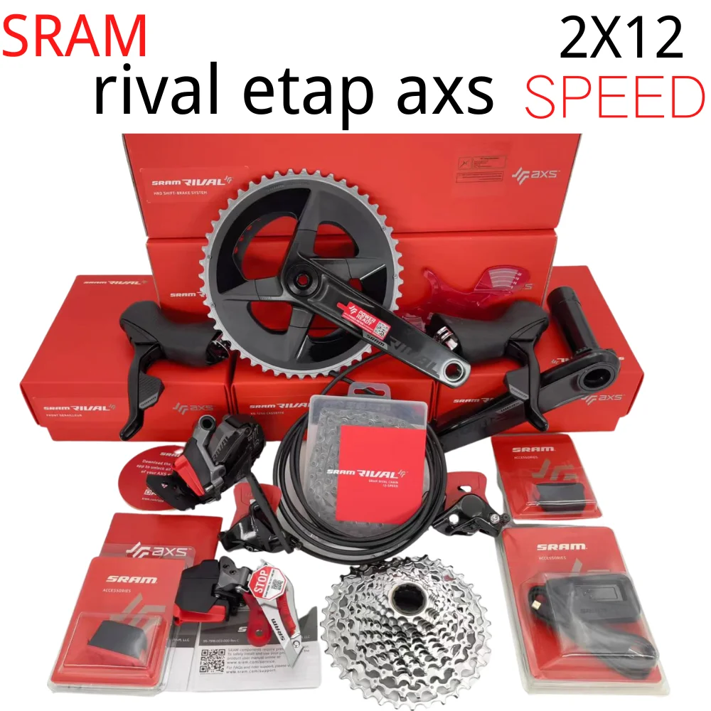 Original sram rival etap axs groupset para um drivetrain de 2x12 ...
