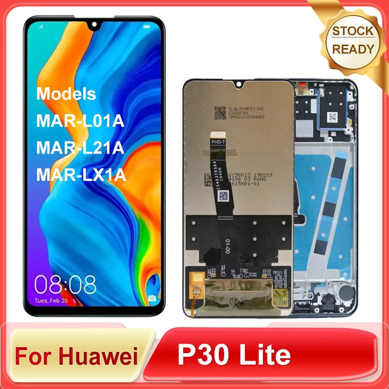 Tested-6-15-IPS-LCD-For-Huawei-P30-Lite-Display-Touch-Screen-Digitizer ...