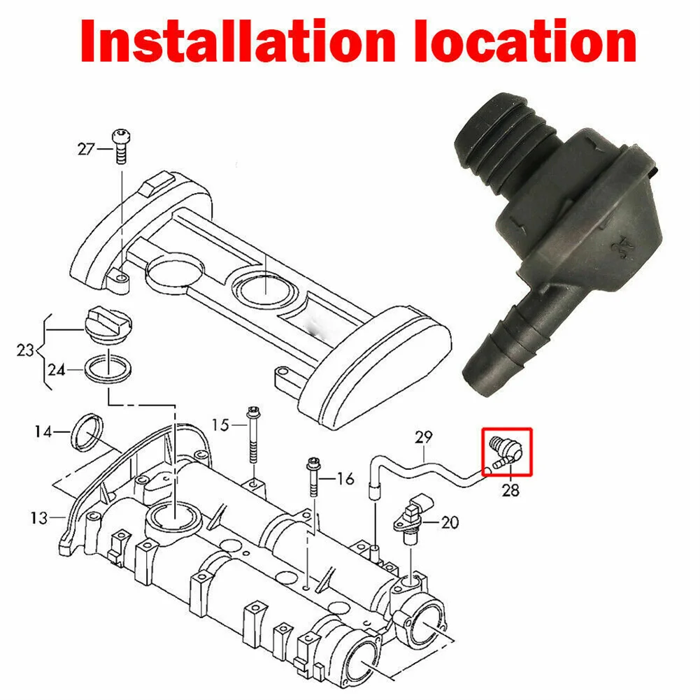 030103175B-Breather-Hose-One-Way-Valve-For-AUDI-A1-A3-S3-8P-Beetle ...