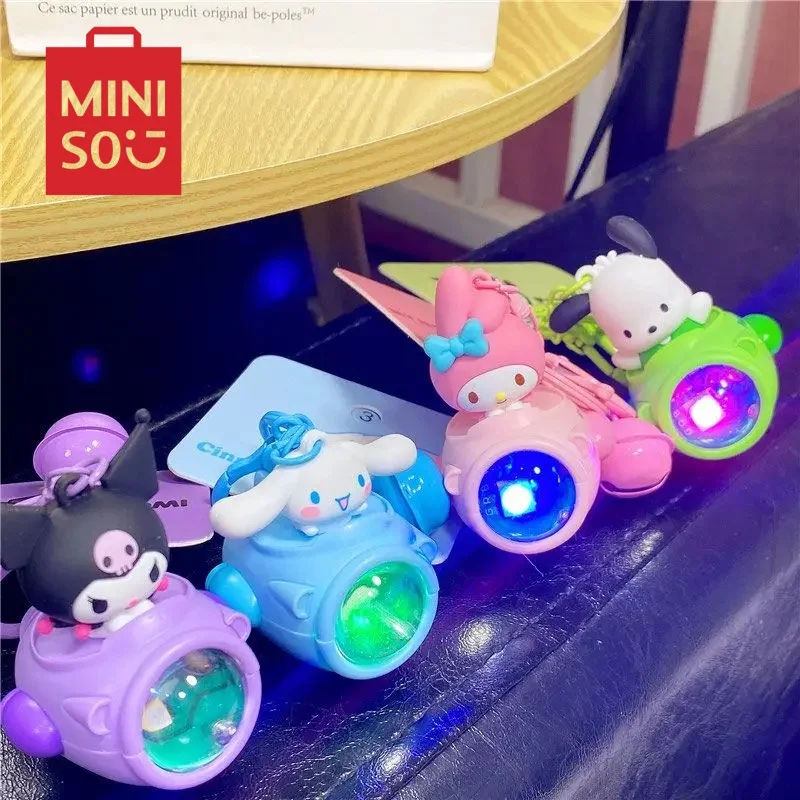 MINISO-Sanrio-series-cartoon-kawaii-Kuromi-My-melody-spaceship-luminous ...