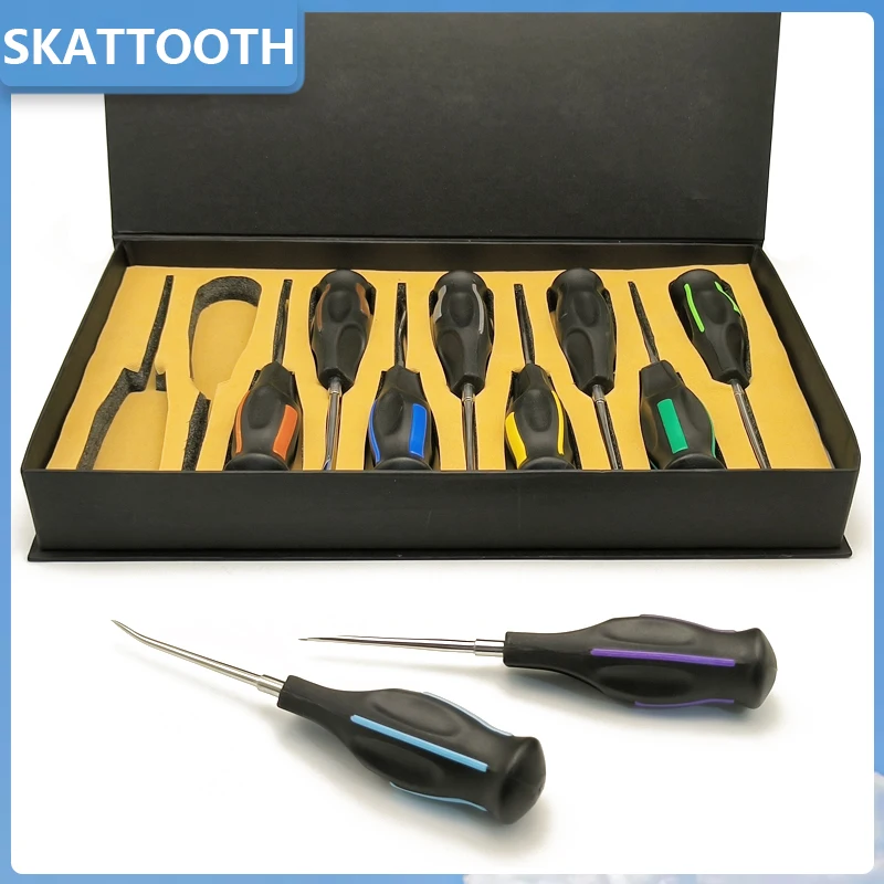 New-Dental-Elevator-Stainless-Steel-Minimally-Invasive-Tooth-Extraction ...