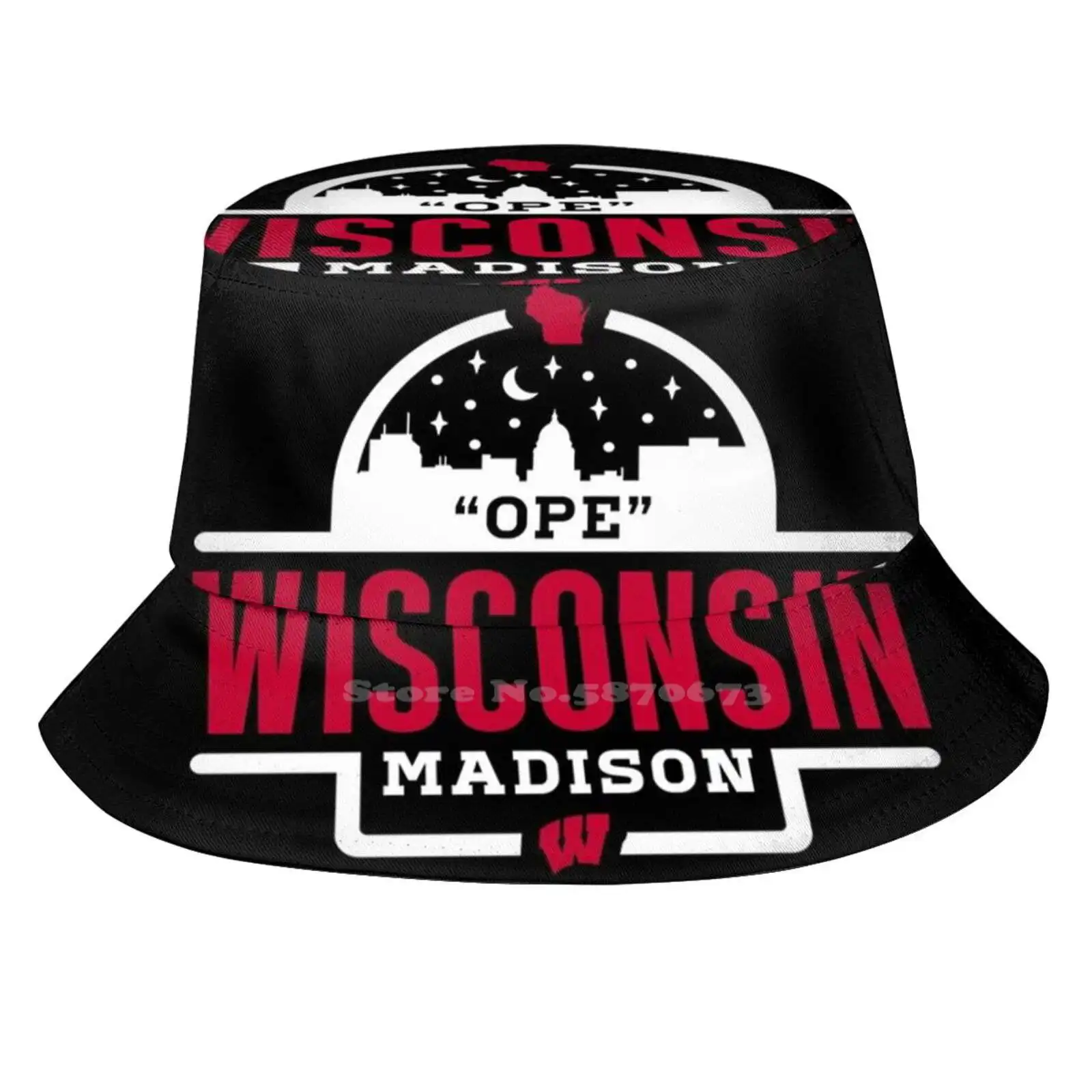 Madison-Wisconsin-Ope-Minimal-Pattern-Hats-Outdoor-Hat-Sun-Cap-Madison ...