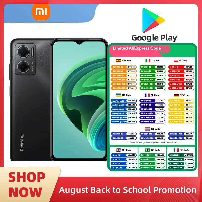 Original-xiaomi-Redmi-note11E-Android-5G-Unlocked-6-58inch-6RAM-128ROM ...