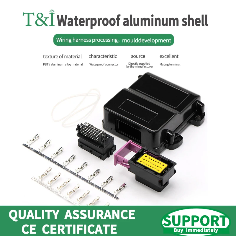 24pin Ecu Automotive Aluminum Enclosure Box Case Motor Car Lpg Cng ...