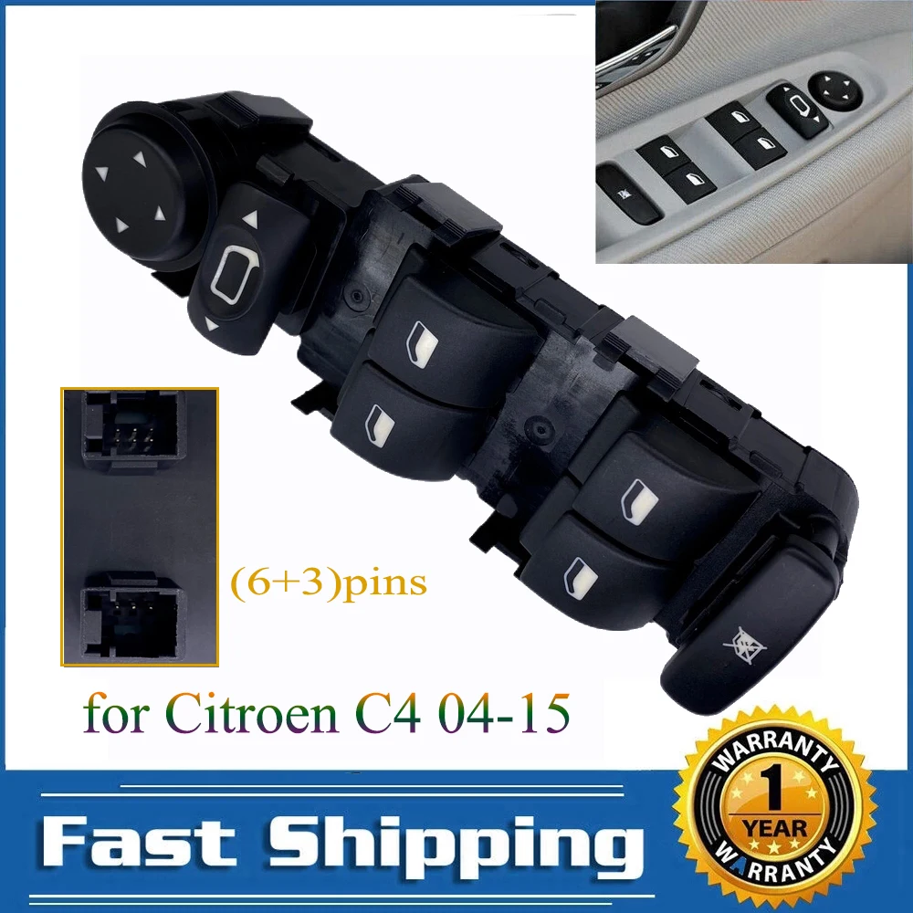 Joli-de-commande-de-l-ve-vitre-pour-conducteur-lectrique-bouton-de ...