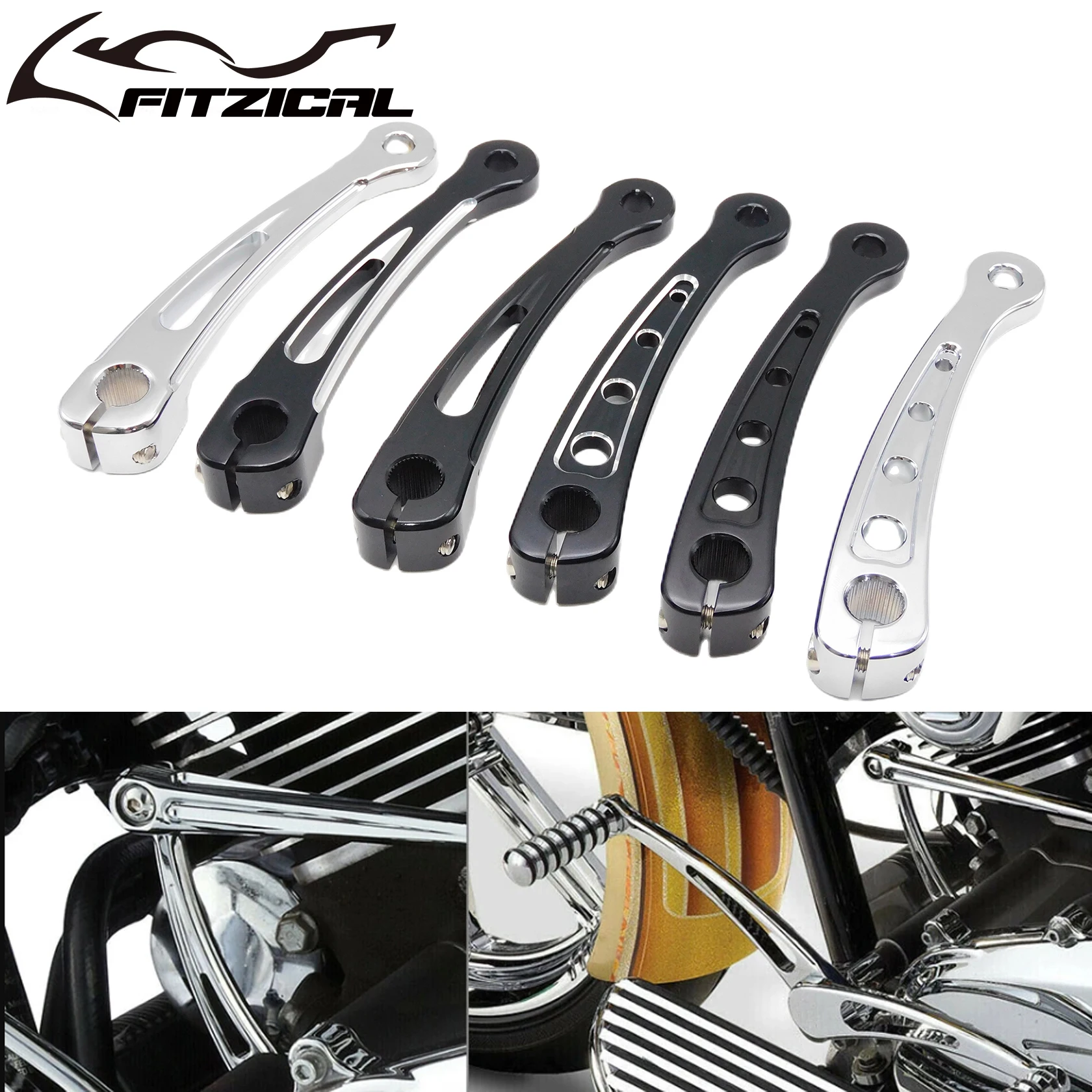 Motorcycle Shifter Shaft Lever Inner Shift Rod For Harley Touring ...