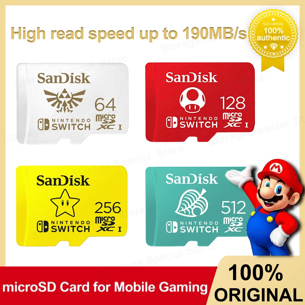 SanDisk-Game-Expansion-Memory-Card-Micro-SD-Card-licenciado-para ...