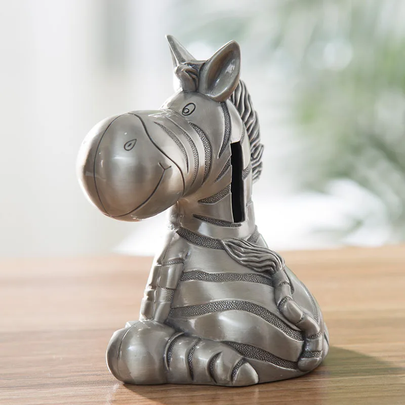 Cute-Horse-Piggy-Bank-creative-Metal-Money-Bank-Children-s-Birthday ...