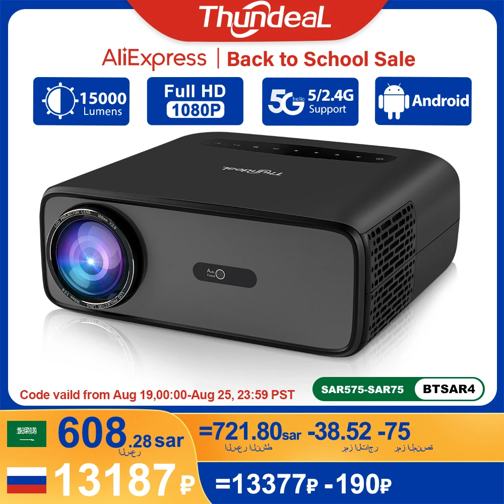 ThundeaL-Full-HD-Projector-TD97-Pro-1080P-2K-4K-Video-Portable ...