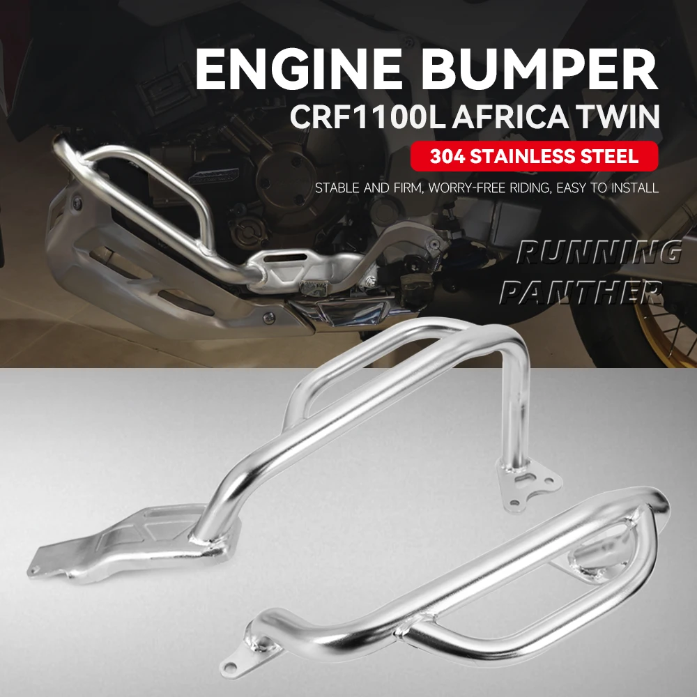 CRF1100L NEW Motorcycle Engine Bumper Crash Bars Frame Protector Guard ...