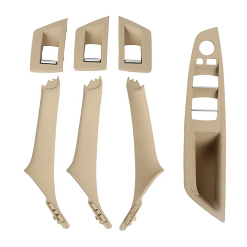 Car-Inner-Door-Panel-Handle-Pull-Trim-Set-For-BMW-F10-535I-550I-528I ...