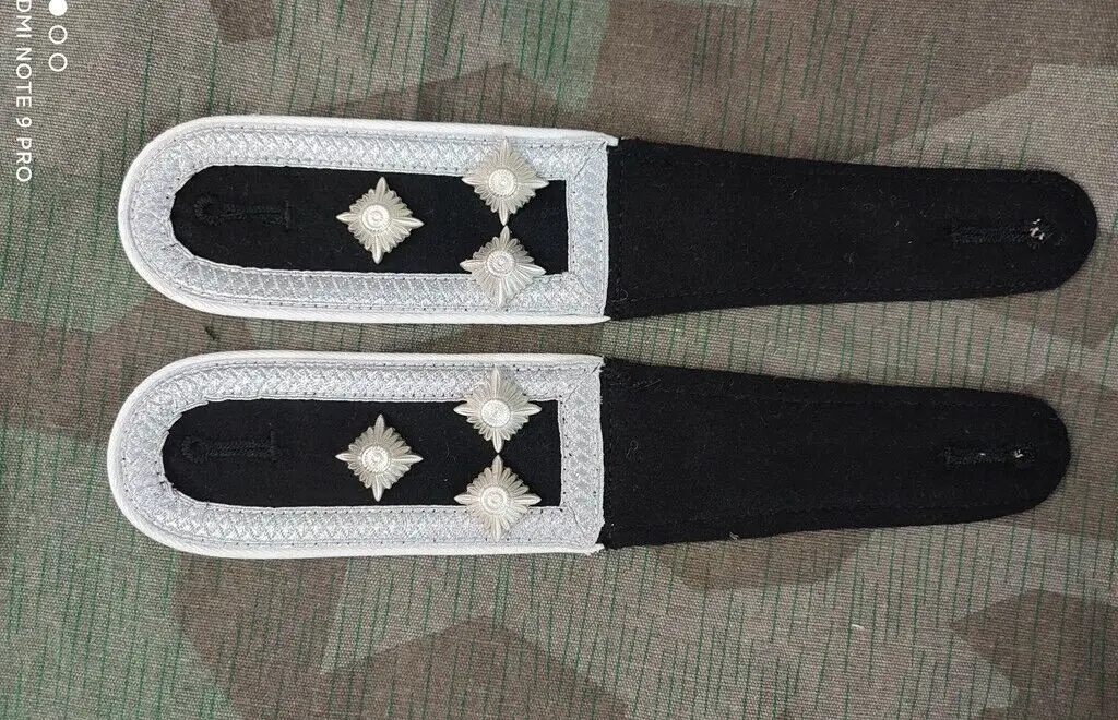 1PAIR-WWII-WW2-German-Elite-infantry-Stabsfeldwebel-Rank-shoulder ...