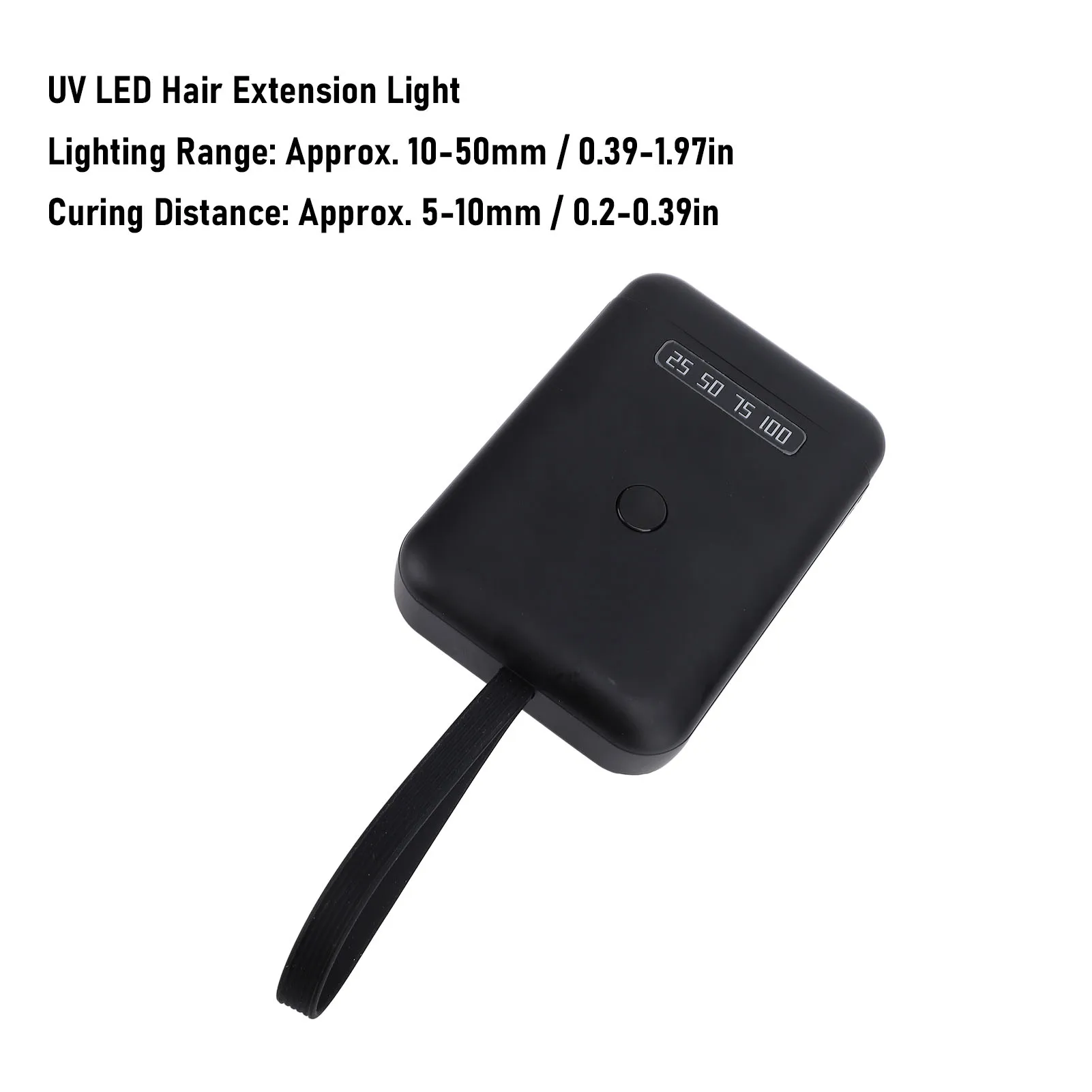 Handheld UV LED Hair Extension Lamp 405nm UV Hair Extension Light ...