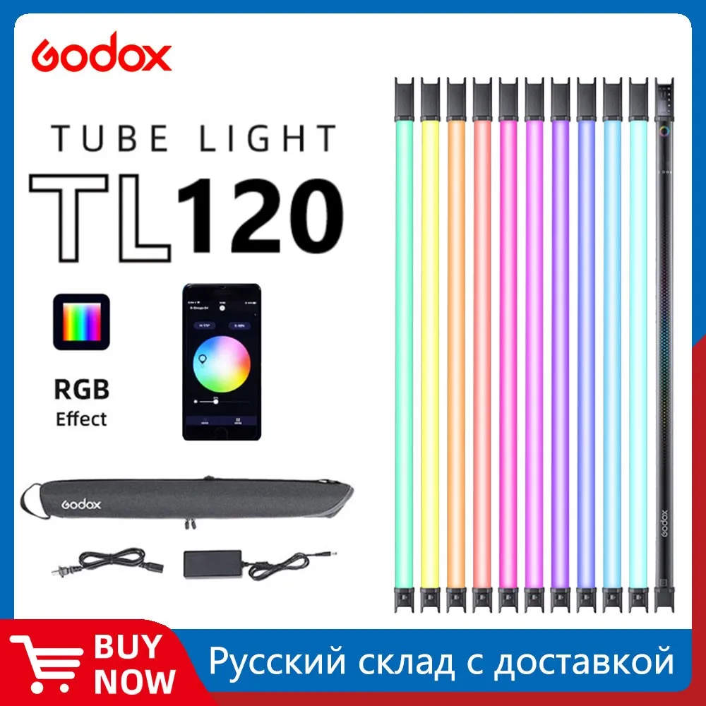 Godox-TL120-TL120-K4-Pavo-Tube-Light-RGB-Color-Photography-Light ...