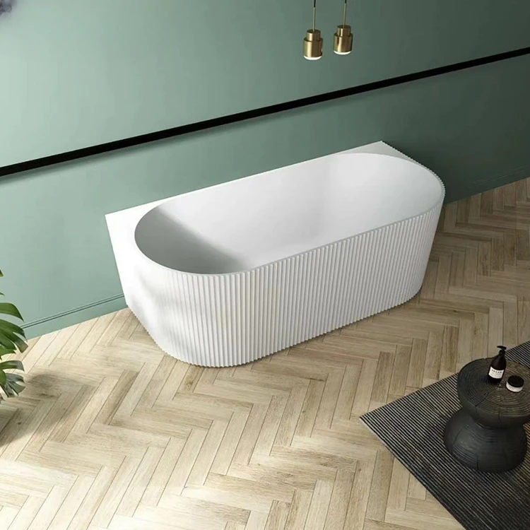 2023-latest-export-acrylic-bathtub-against-the-wall-right-angle-stripe ...