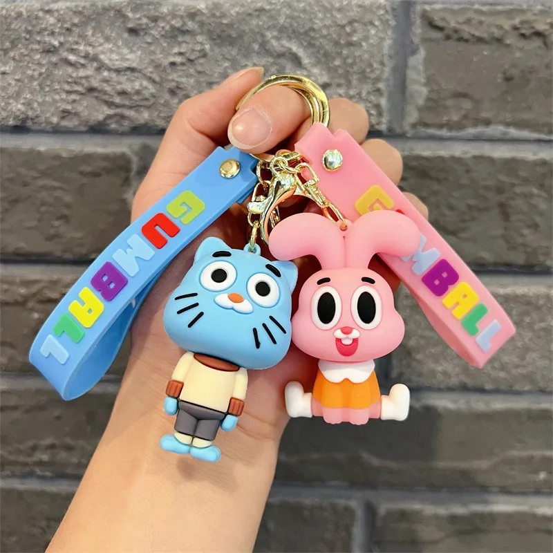 The-Amazing-World-of-Gumball-Keychain-Student-Bag-Hanging-All-Matching ...
