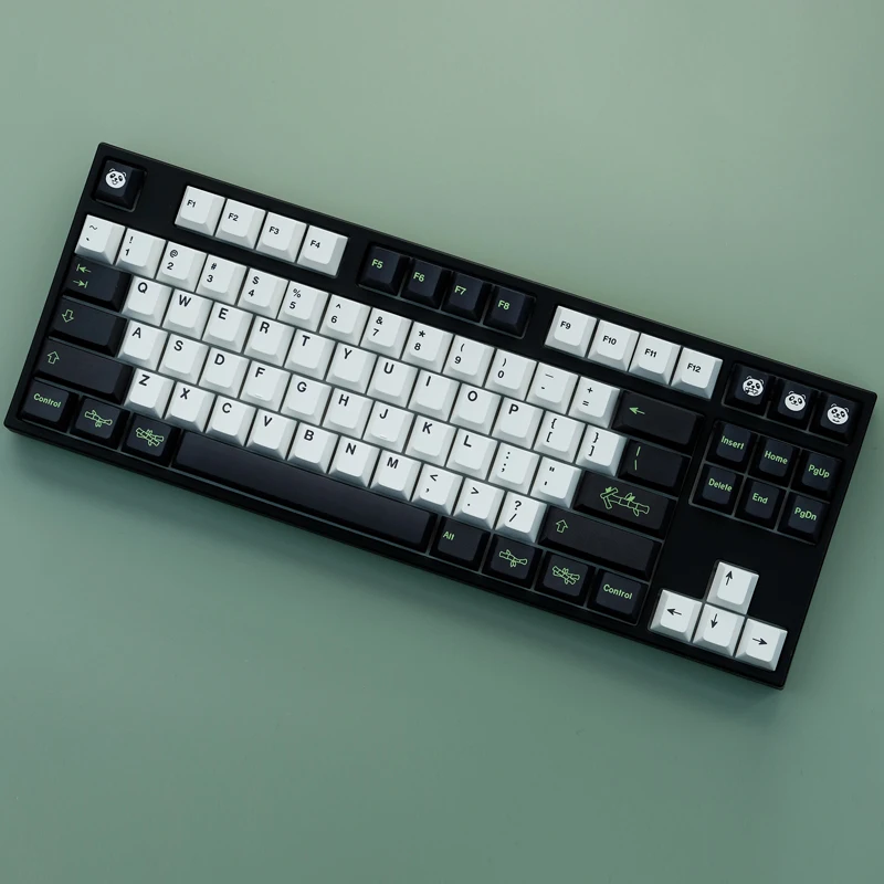 GMK-Panda-Keycap-Cherry-Profile-PBT-Dye-sublimaci-n-para-interruptor-Mx ...