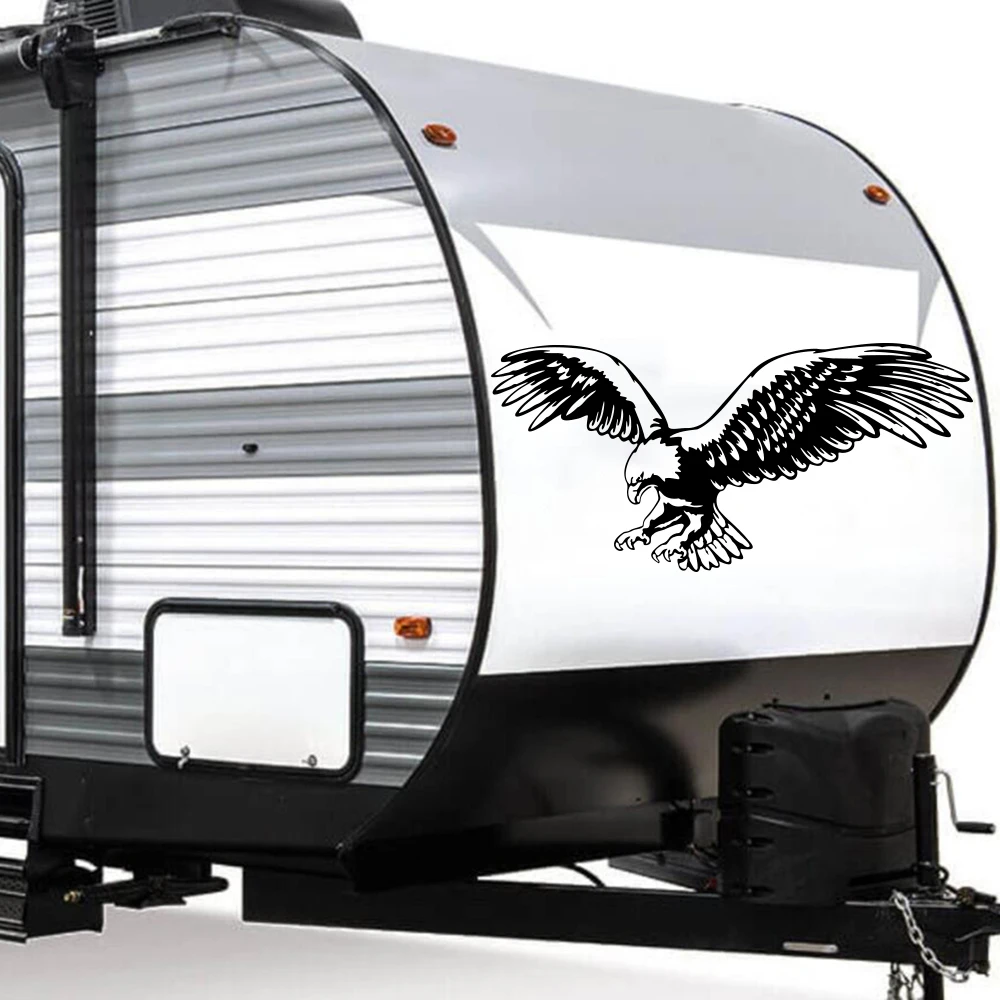 Huge Eagle Bird Car Sticker Decal for Boat Camper RV Motorhome Caravan ...