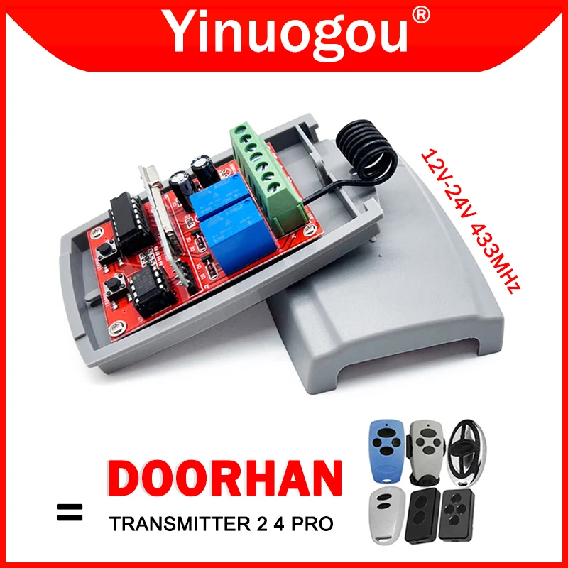433mhz Doorhan Universal Remote Control Doorhan