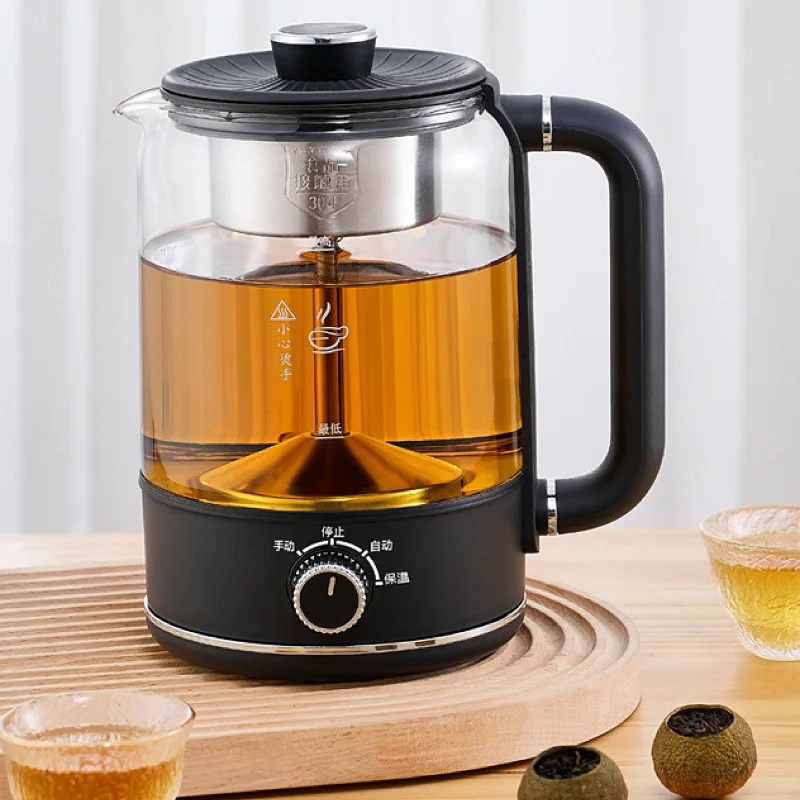 1.3L Electric Kettle Spray Type Teapot Tea Maker Steam Home Glass ...