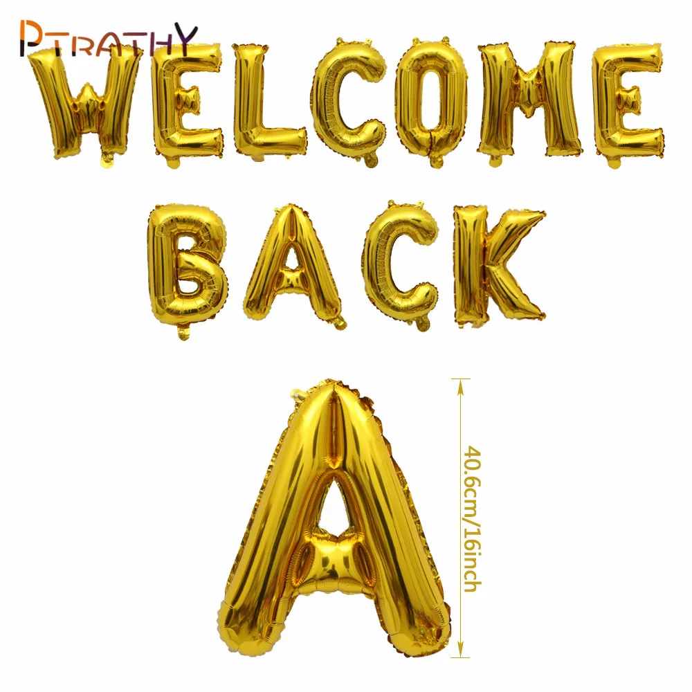 1set-Rose-Gold-Silver-Welcome-Home-Letter-Foil-Balloons-Welcome-Back-to ...