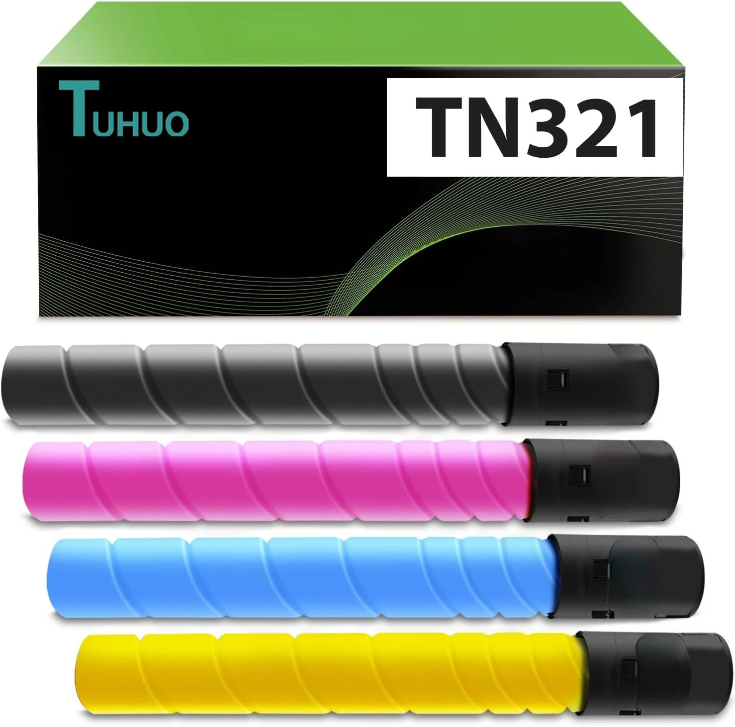 TN-321 Toner Replacement for Konica Minolta Bizhub C224e C364e C284e ...