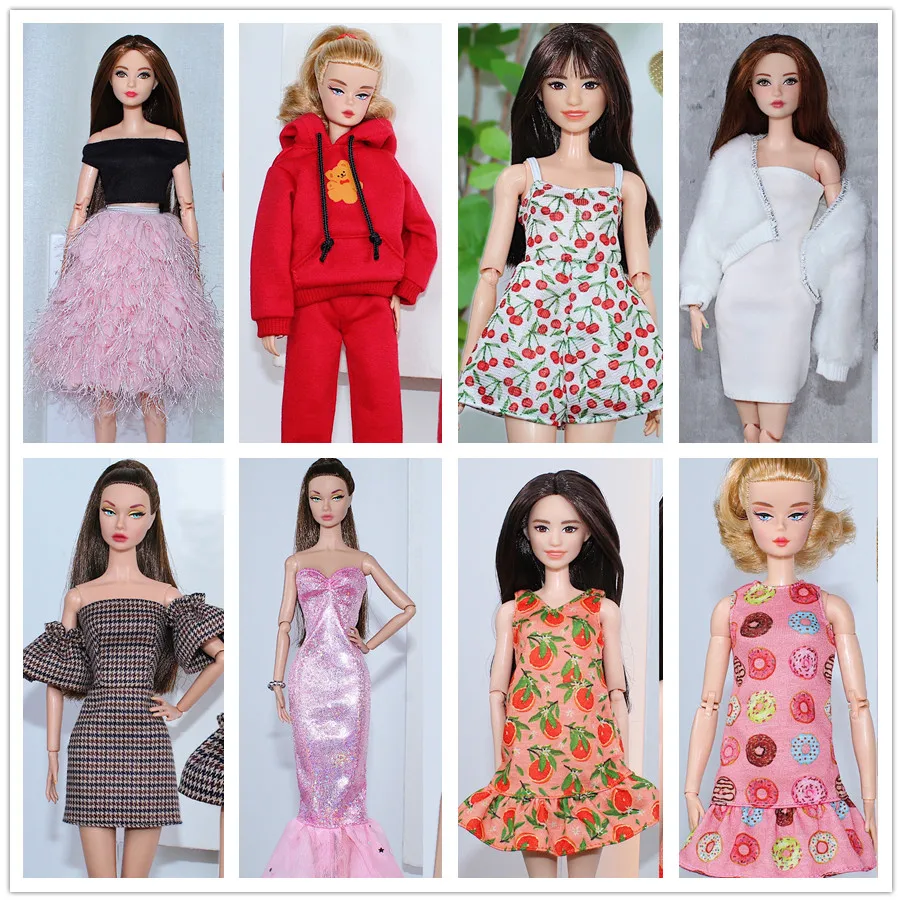 2022-new-clothing-set-30cm-doll-clothes-outfit-fruit-dress-coat-top ...
