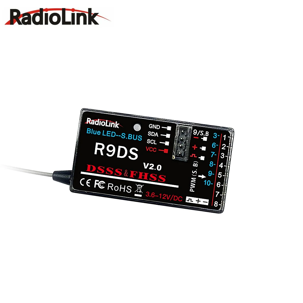 Radiolink-R9DS-RC-Receiver-9-Channels-Flight-Information-Transmission ...