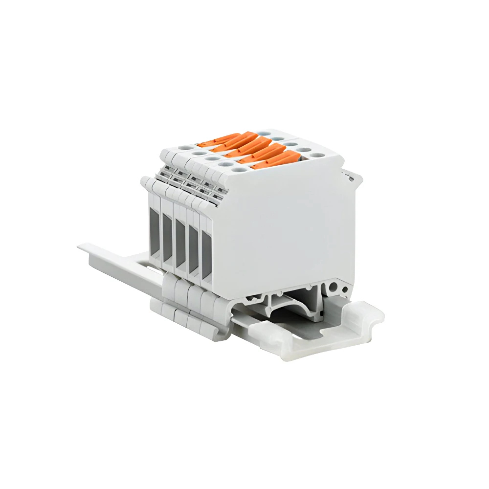 Rail Terminal Blocks | Knife Disconnect - Din Rail Terminal Blocks Uk-5 ...