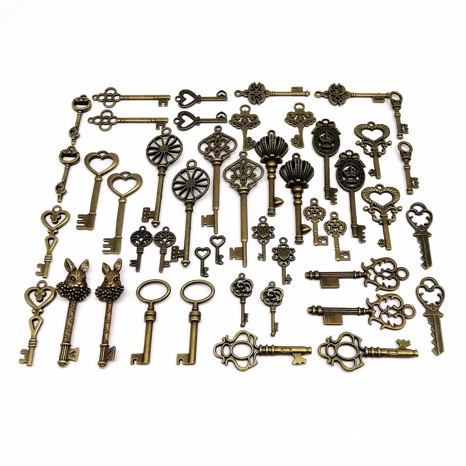 Amuletos-Steampunk-para-fazer-joias-chave-decorativa-de-apar-ncia ...