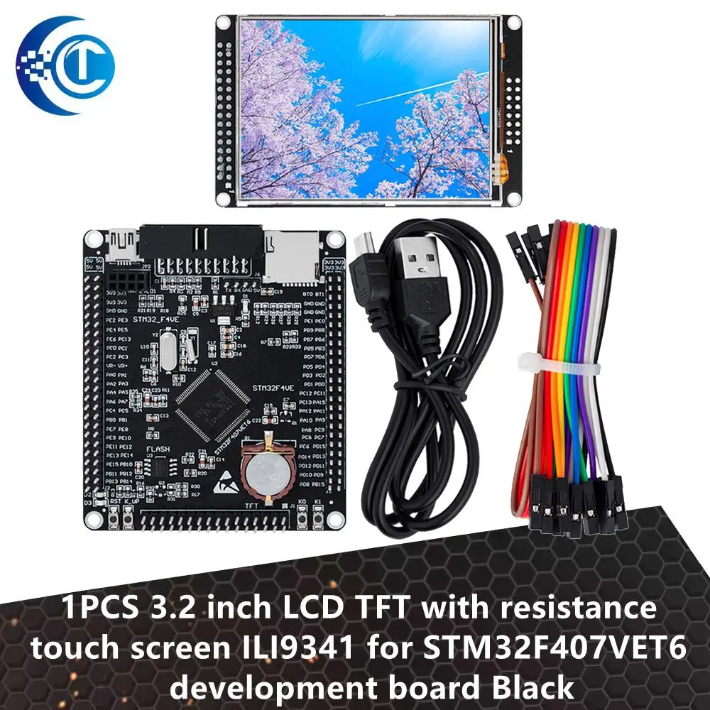 1PCS-3-2-inch-LCD-TFT-with-resistance-touch-screen-ILI9341-for ...