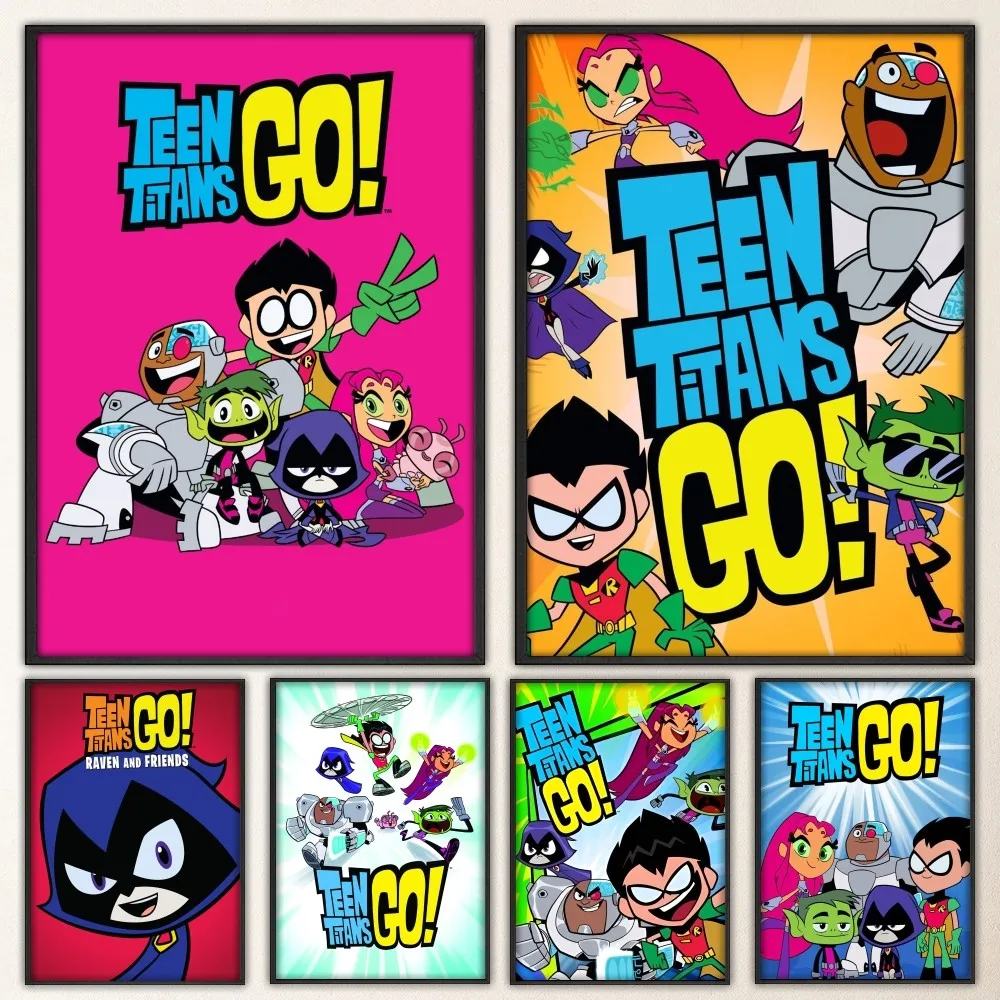 T-Teen-T-Titans-Go-Poster-Fancy-Poster-Wall-Sticker-for-Living-Room-Bar ...