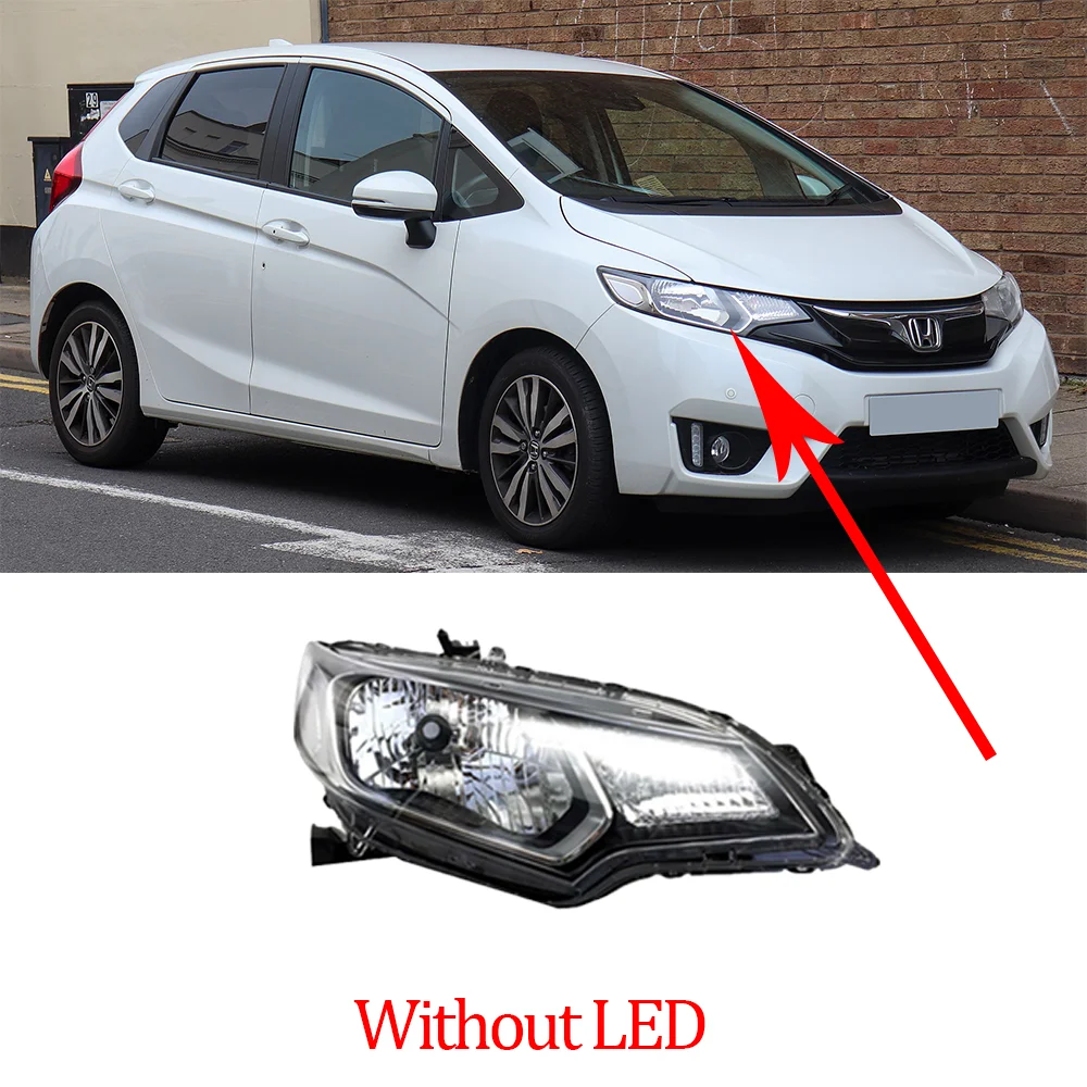 Car Headlights Assembly for Honda Fit Jazz GR GS 2014 2017 2015 2016 Fog Light Halogen Corner Side Lamp Warning LED Accessories AliExpress