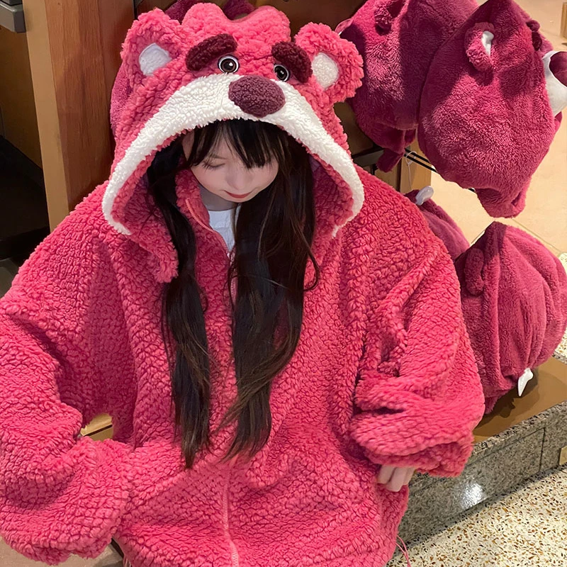 Disney Toy Story Lotso Kawaii Jacket - KawaiiMerch.com