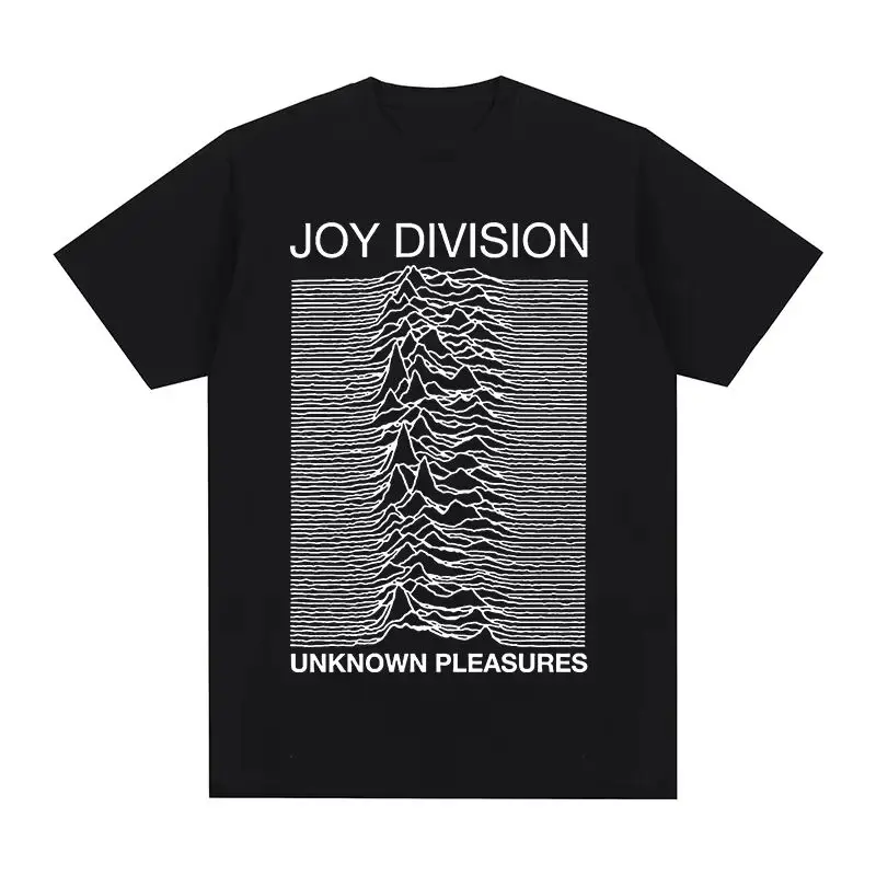 Tops Y2k Rock Punk Joy Division con estampado creativo de líneas, ropa ...
