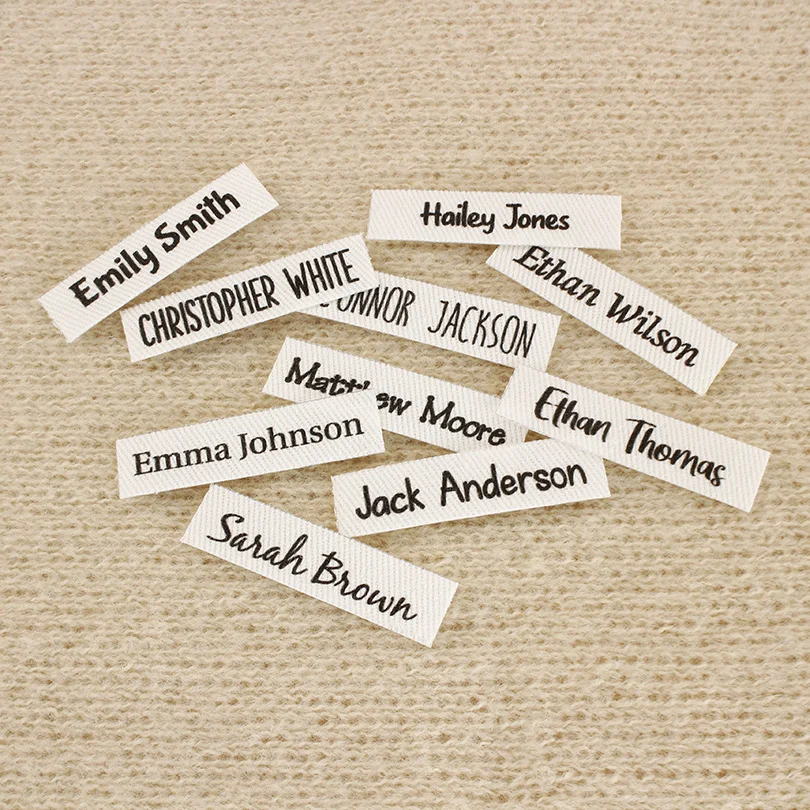 Custom Ironing Labels, Personalized Name, Clothing, Custom Text ...