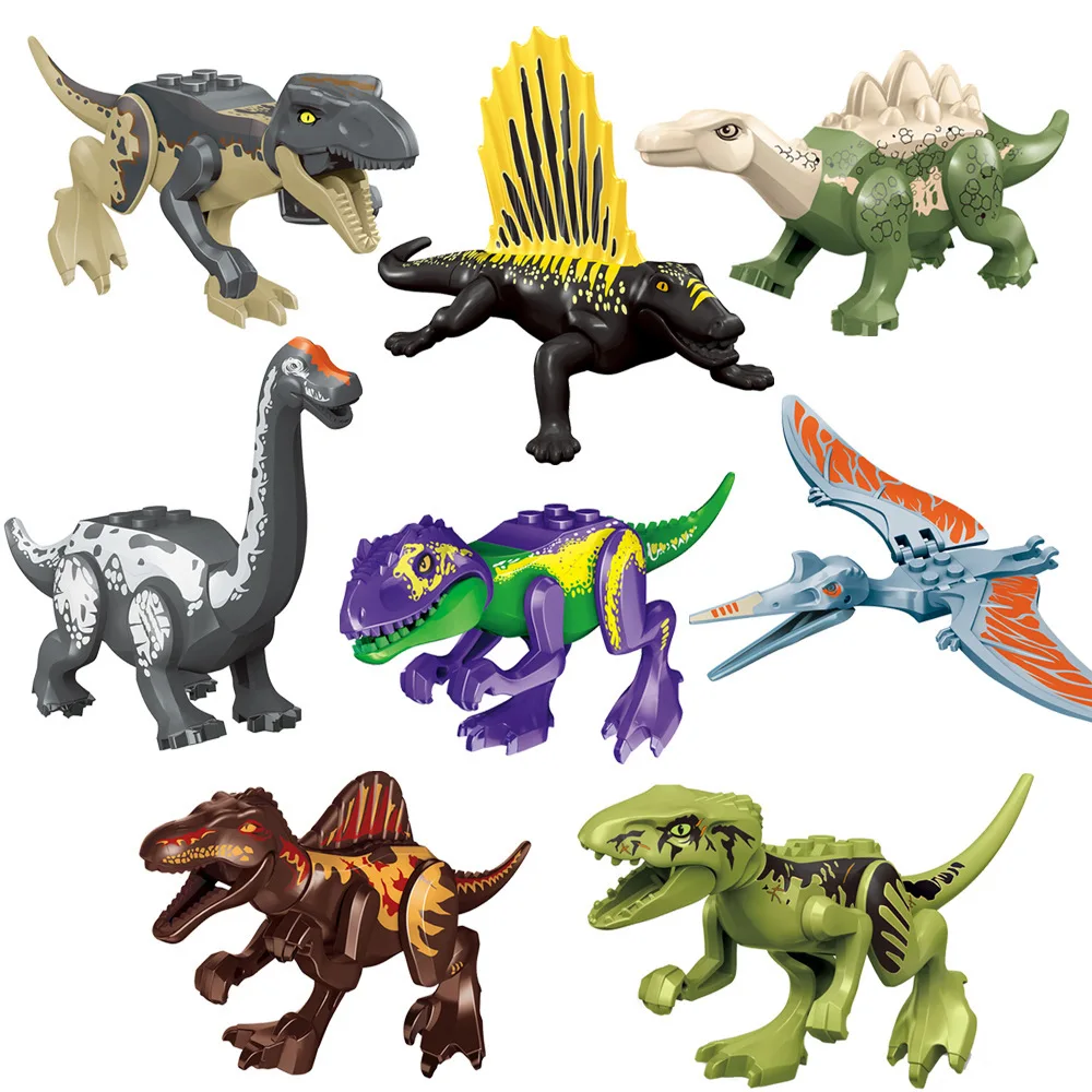 Jurassic Cool Dinosaurs World Triceratops Velociraptor Indominus T-Rex ...