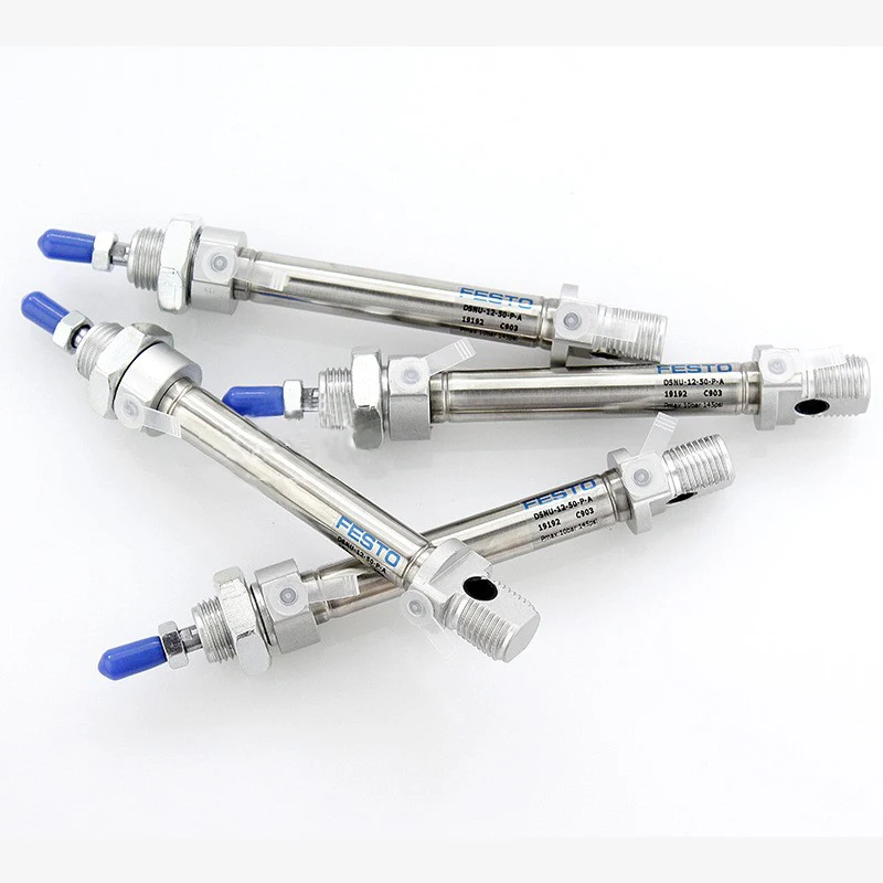 DSNU FESTO Round ISO Cylinder DSNU 16 40 50 80 100 125 160 200 PPV A ...