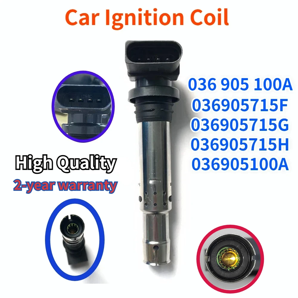 1-4Pcs-High-Quality-036905715G-036905100A-036905715A-036905715F-for-Vw ...