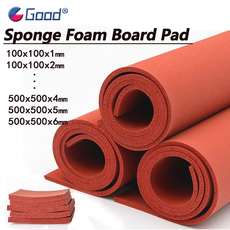 Red-Silicone-Soft-Sponge-Foam-Board-Pad-Pressing-Mat-Laminating-machine ...