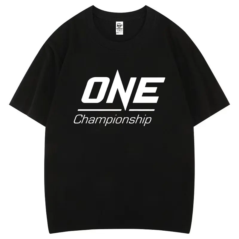 One Championship Kick Boxing Sports Cotton T Shirt Men Women Short ...